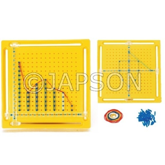 X Y axis Co-ordinate Geoboard for School Maths Lab – japson.com