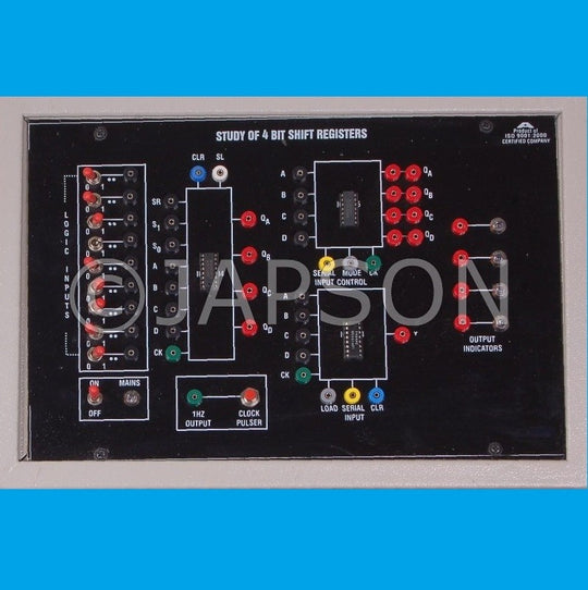 Study of Left, Right & Programmable Shift Register Experiment Apparatu ...
